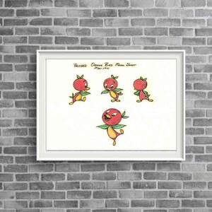 Florida ORANGE BIRD Fine Art Quality Print (multiple Sizes) / so ...