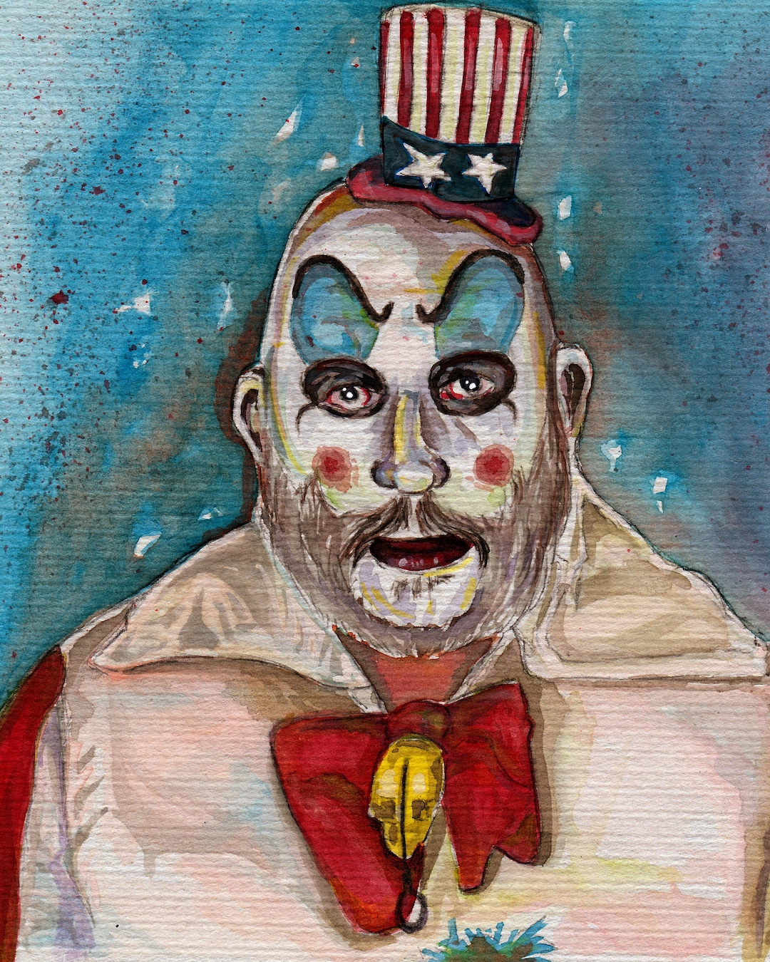 CAPTAIN SPAULDING Fine Art Quality Print (multiple Sizes) / Horror Art ...