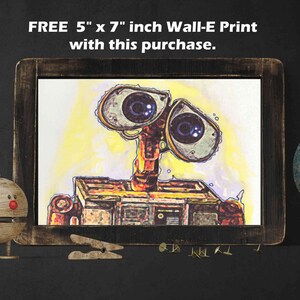 WALL-E BOOT PLANT Fine Art Quality Print (multiple Sizes) / Disney ...