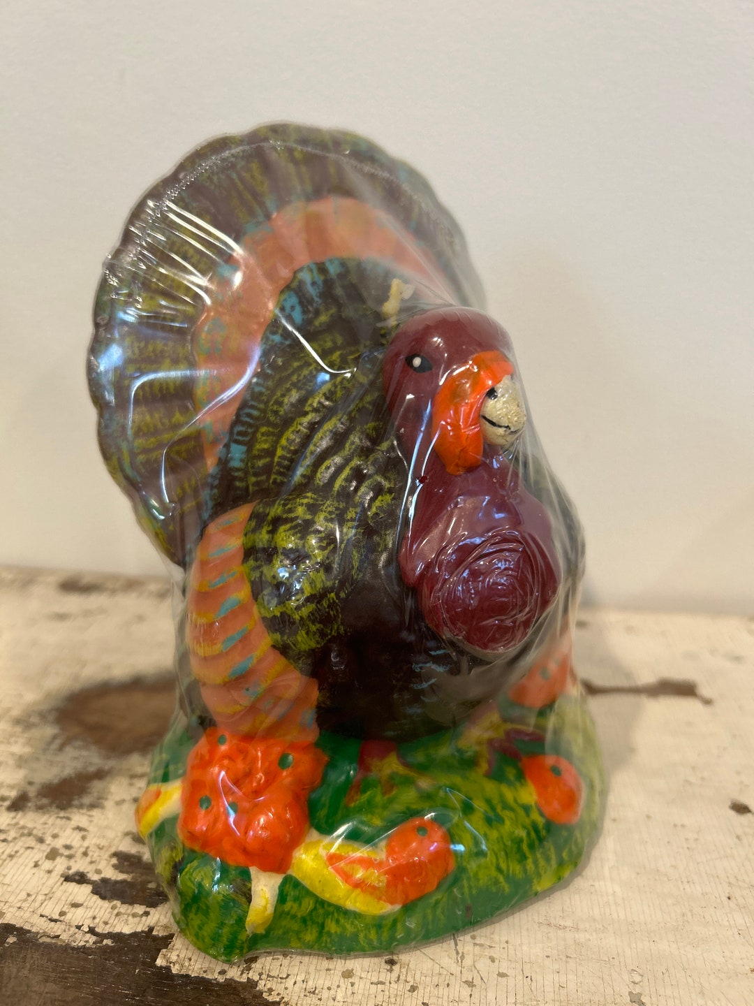 Vintage Turkey Candle Original Packaging Thanksgiving Decor - Etsy