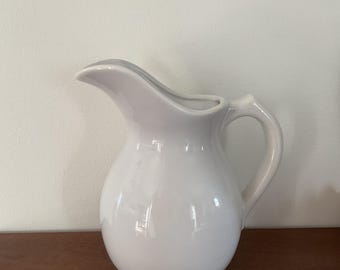 Mccoy Pitcher Pale Blue Wash Glazed Number 7528 Water Pitchers ...