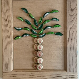 Bottle Cap Palm Tree Wall Hanging - Etsy
