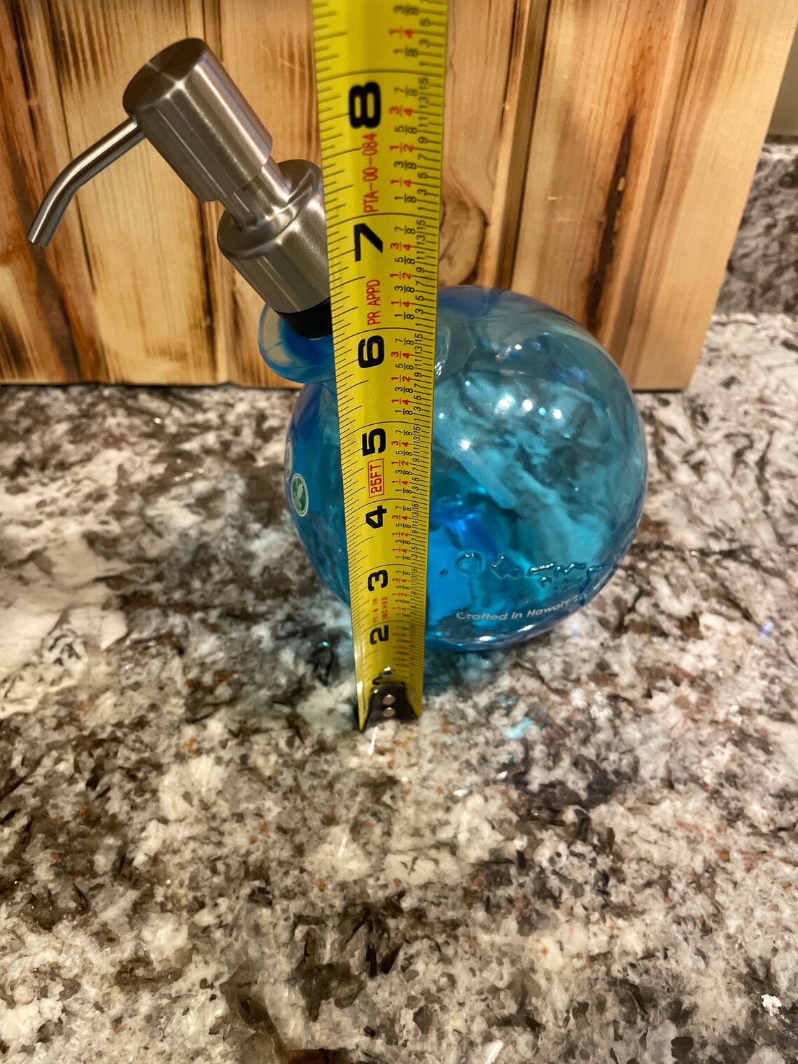 Ocean Organic Vodka Soap Dispenser Crafted in Hawaii - Etsy
