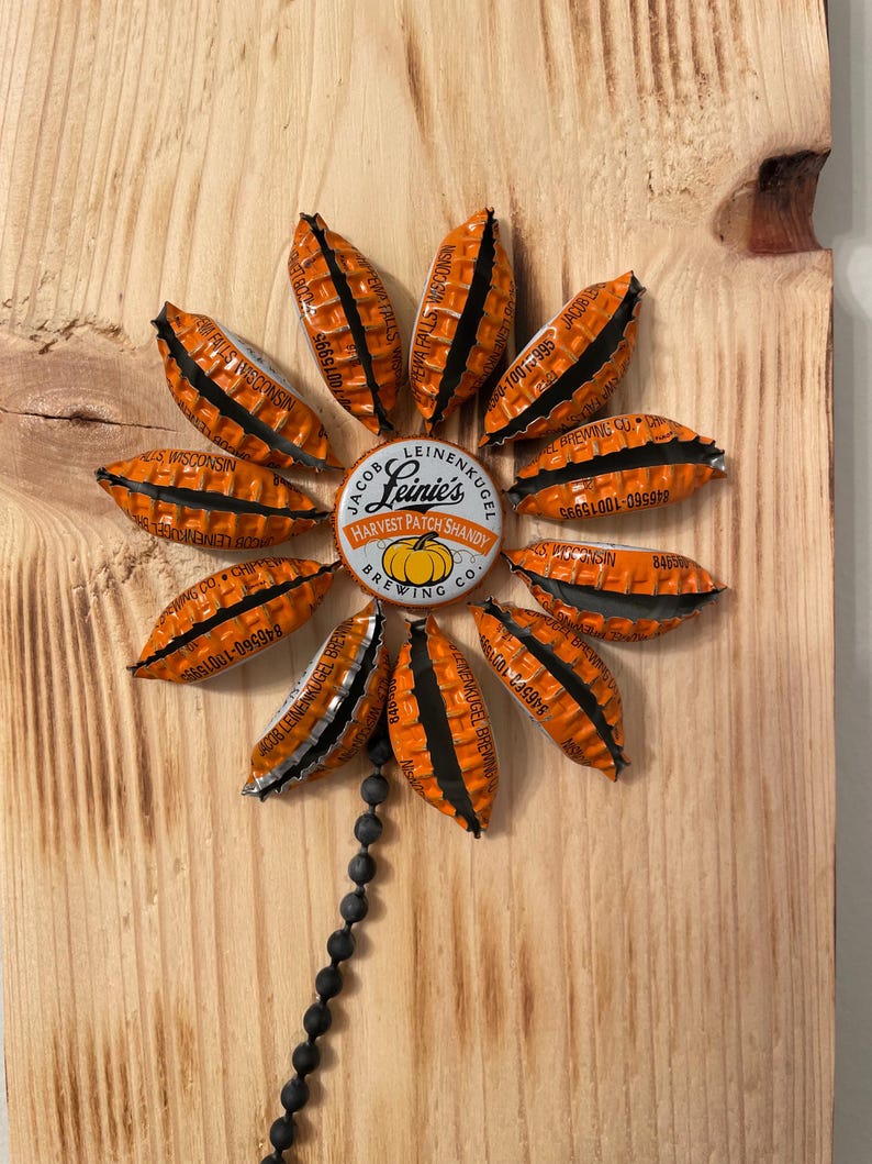 Bottle Cap Flower - Etsy