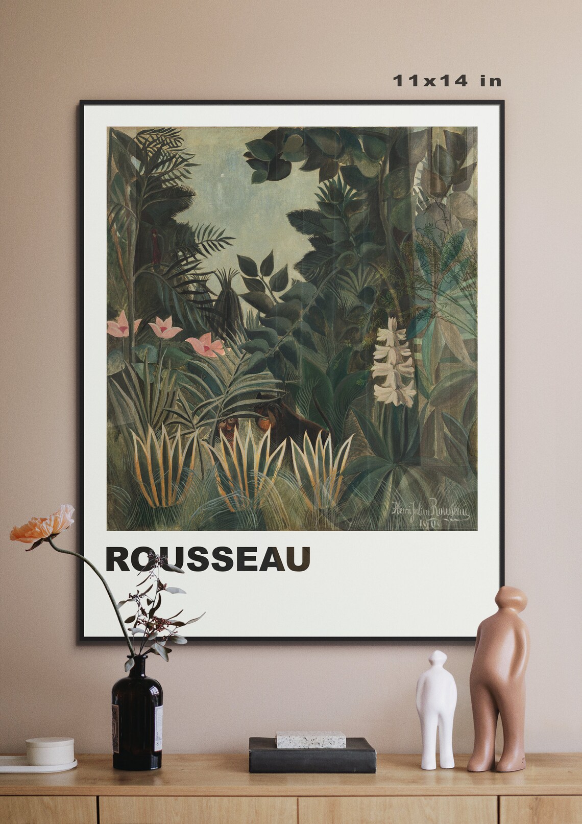 Printable Artwork of Jungle - Printable Classic Artwork - Famous ...