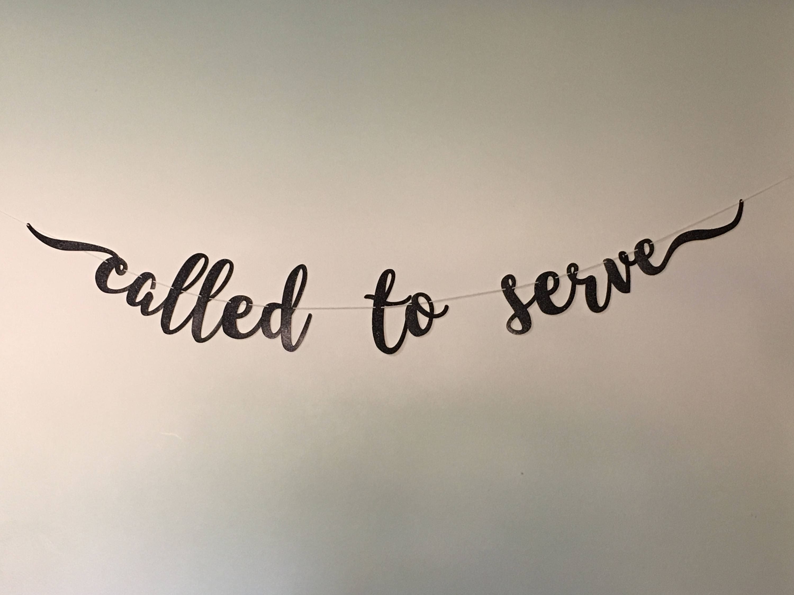 Missionary Banner Called to Serve Glitter Banner LDS - Etsy