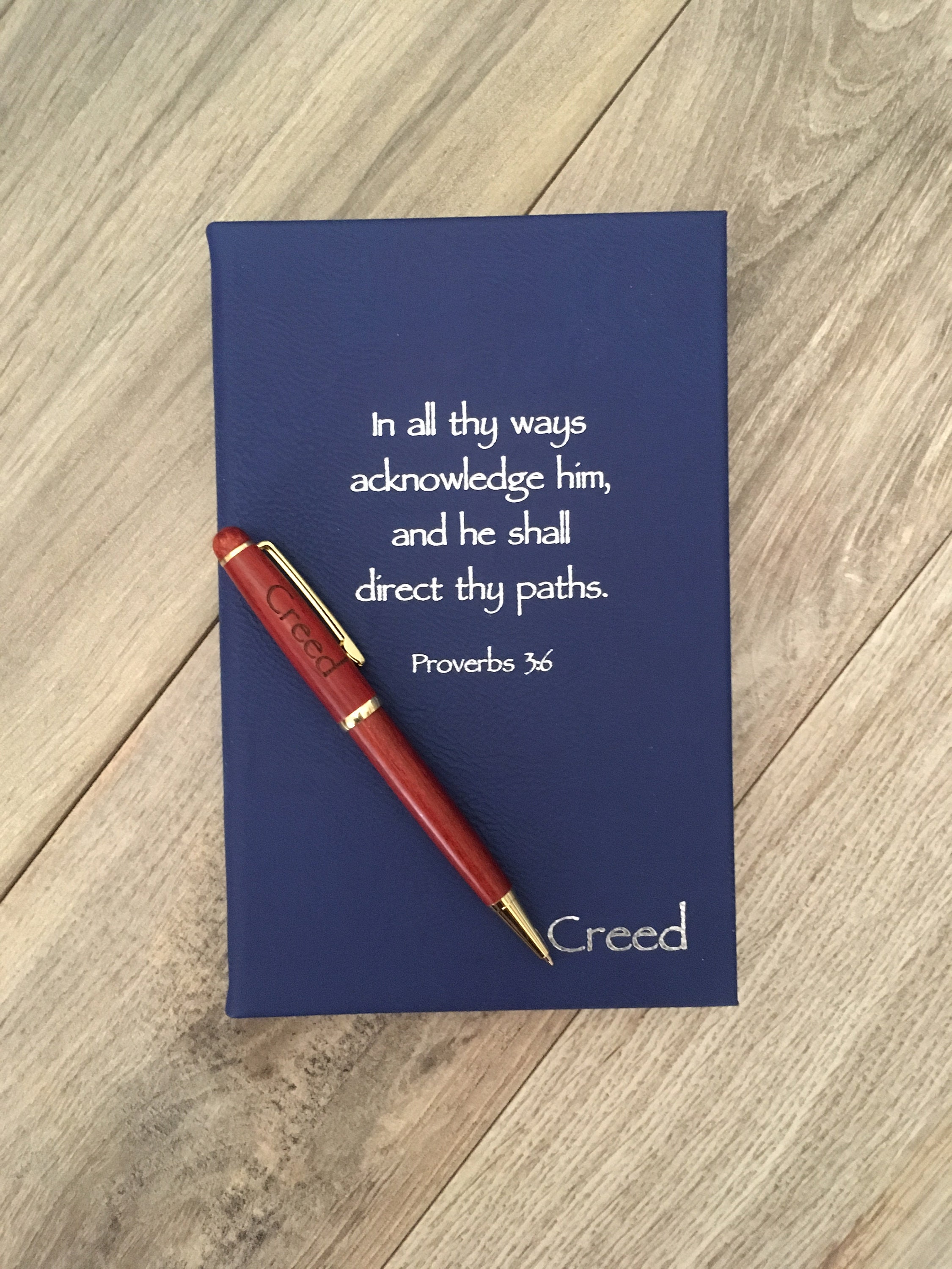 Personalized Prayer Bible Custom Journal - Etsy