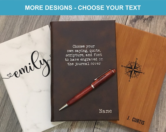 Personalized Journal Custom Journal Journals and Notebooks - Etsy