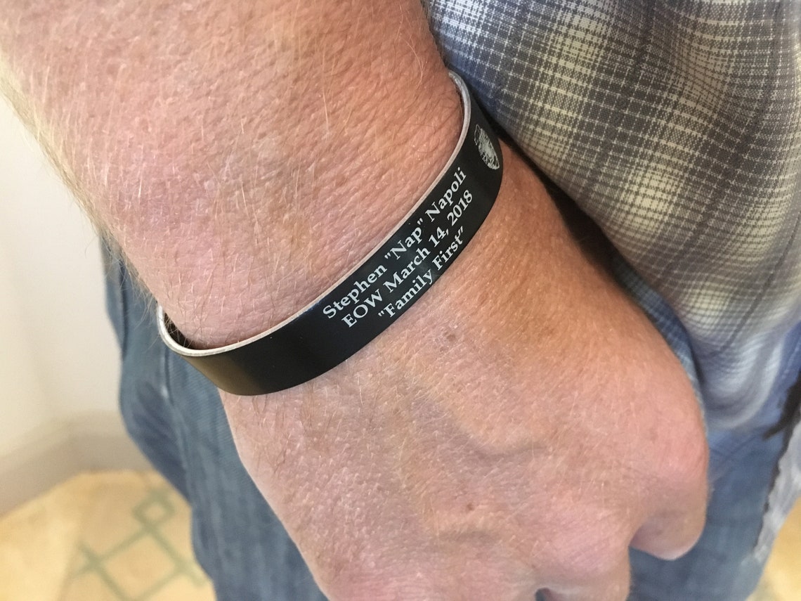 Memorial Bracelet in Memory of Soldier Bracelet Honor the | Etsy