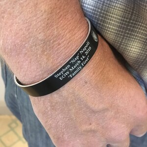 Memorial Bracelet in Memory of Soldier Bracelet Honor the Fallen ...