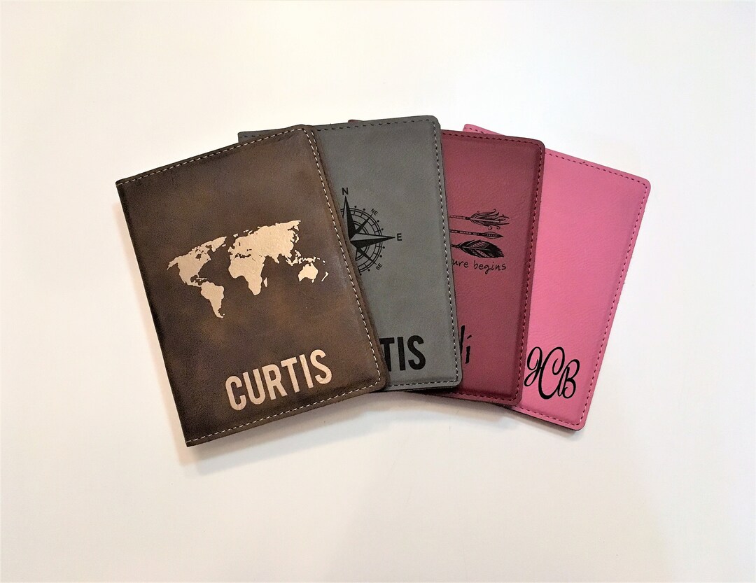 Personalized Passport Holder Passport Cover Case 3rd Leather ...