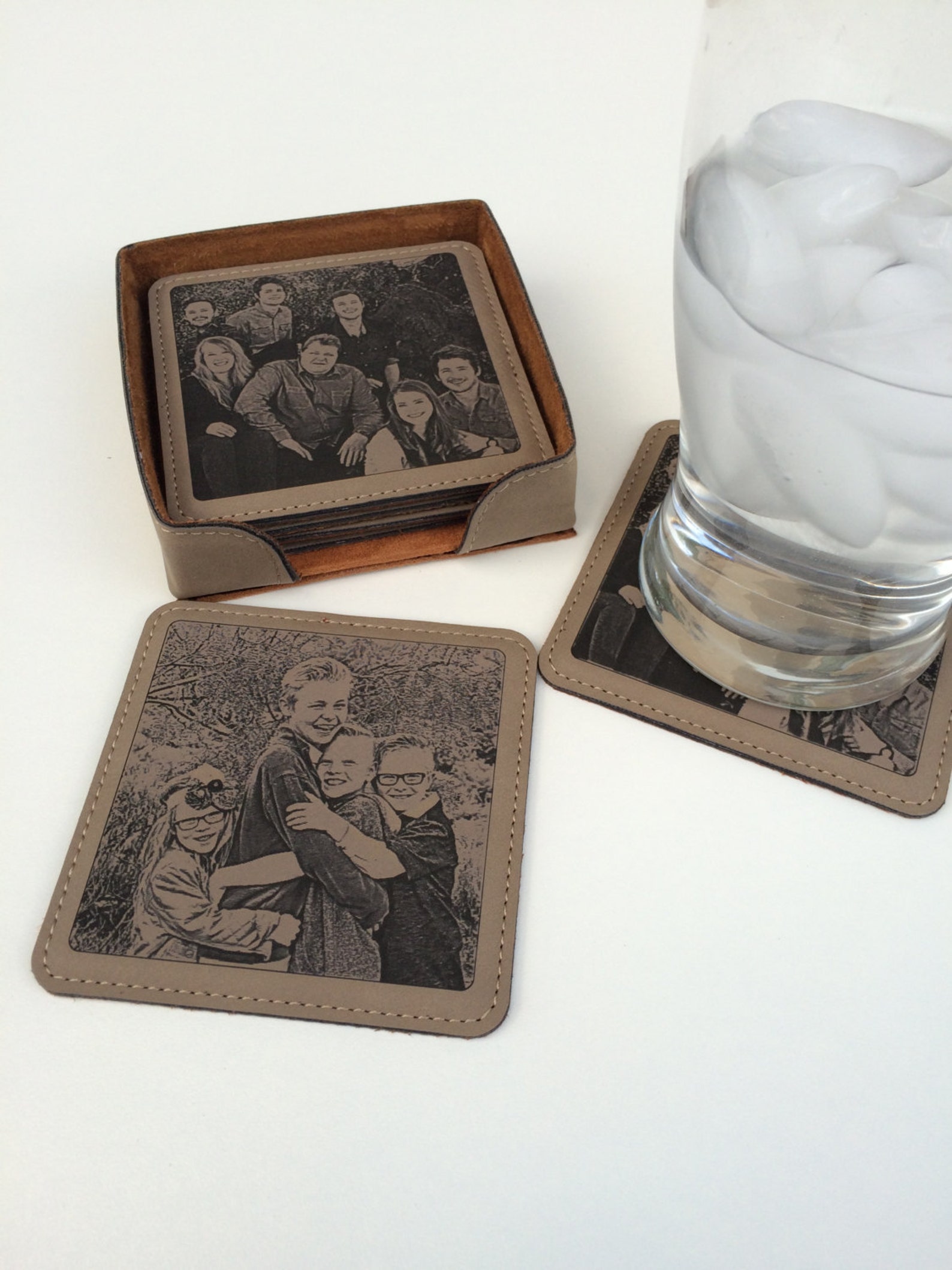 6 Personalized Photo Coasters Custom Coasters 3rd - Etsy