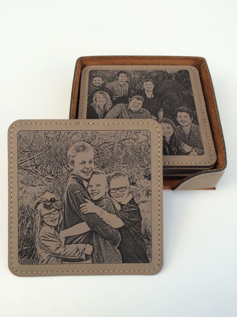 6 Personalized Photo Coasters Custom Coasters 3rd - Etsy
