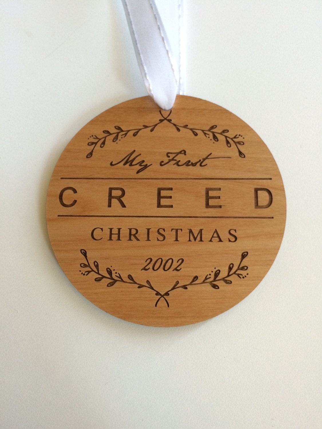 Babys First Christmas Ornament Personalized - Personalized Christmas ...
