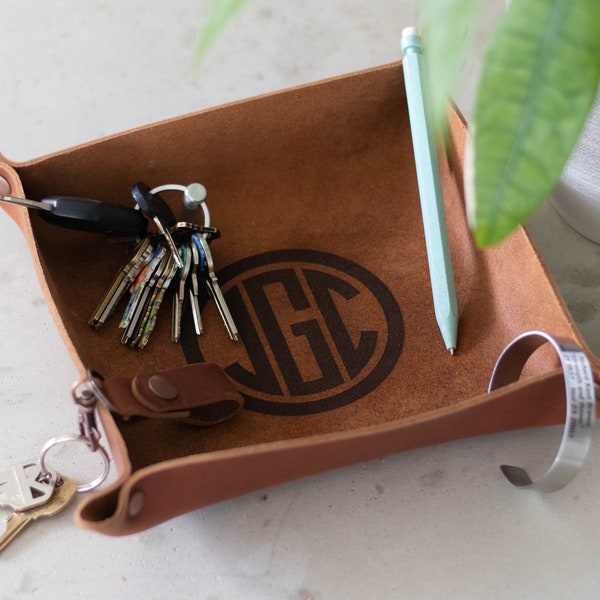 Monogrammed Catch All Men - Etsy