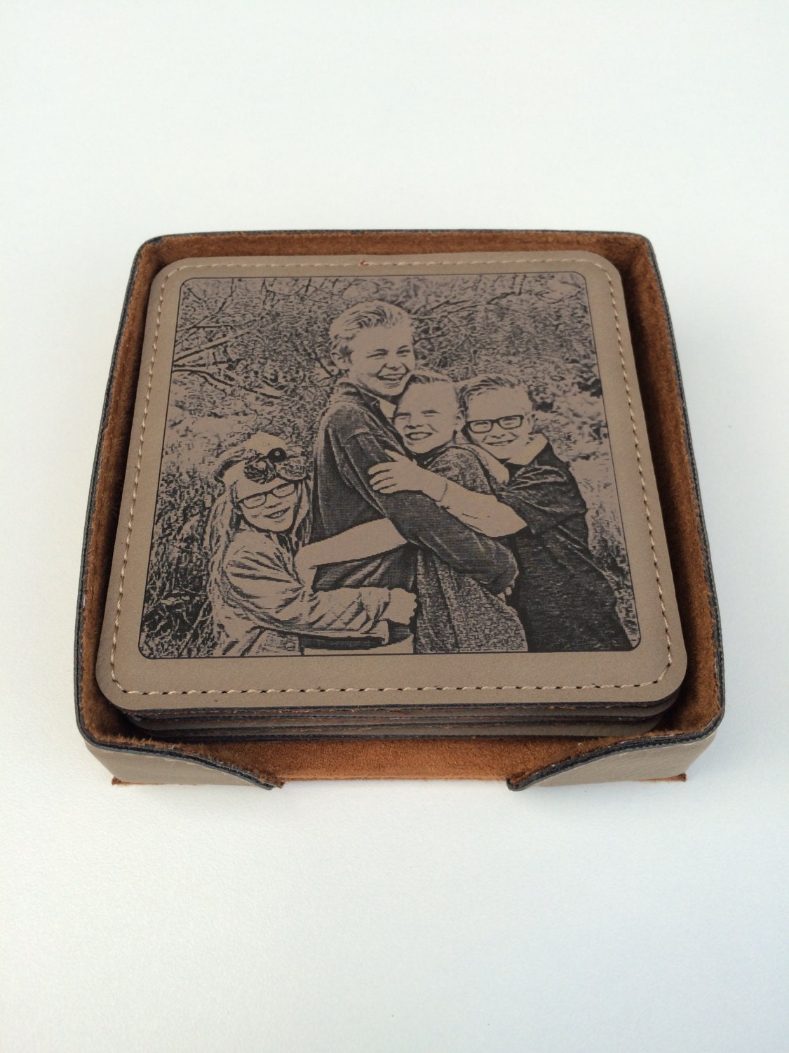 6 Personalized Photo Coasters Custom Coasters 3rd | Etsy