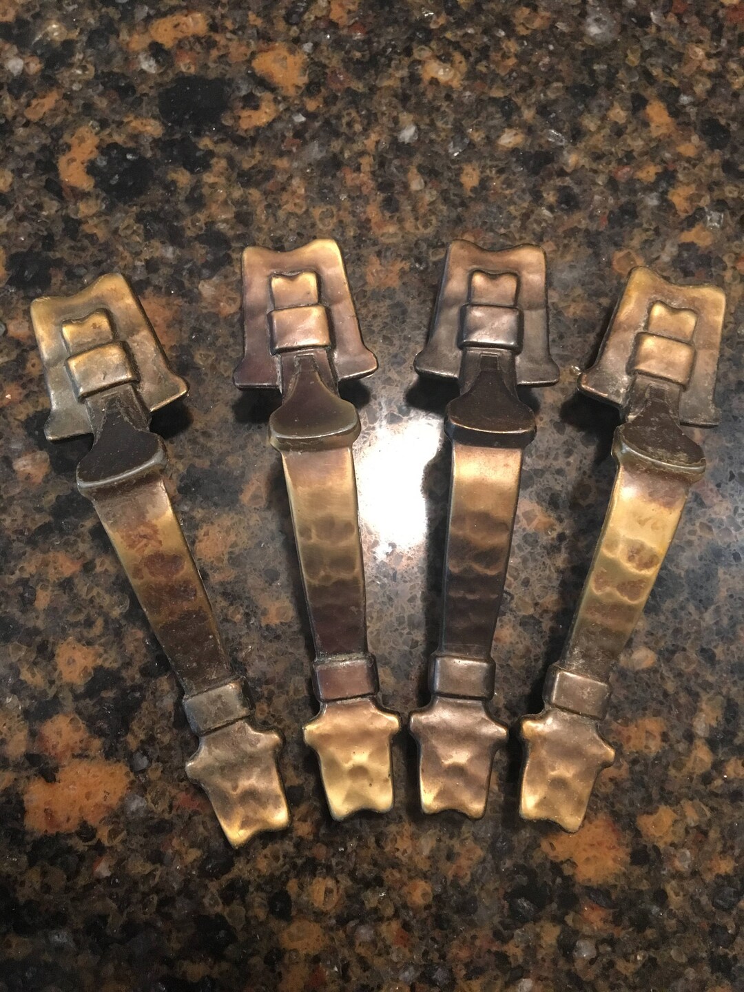 Vintage Handles - Amerock Rustic Colonial - 4 Furniture Handles ...