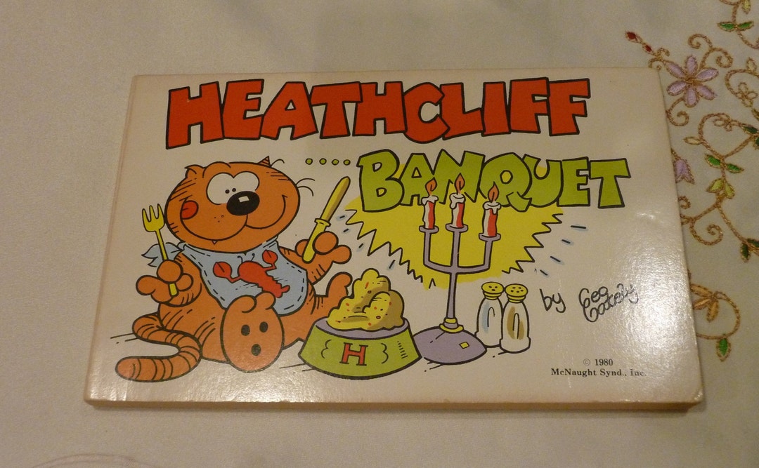 Vintage Heathcliff Comic Book - Banquet - Cat Comic Book ~ 1980 ...