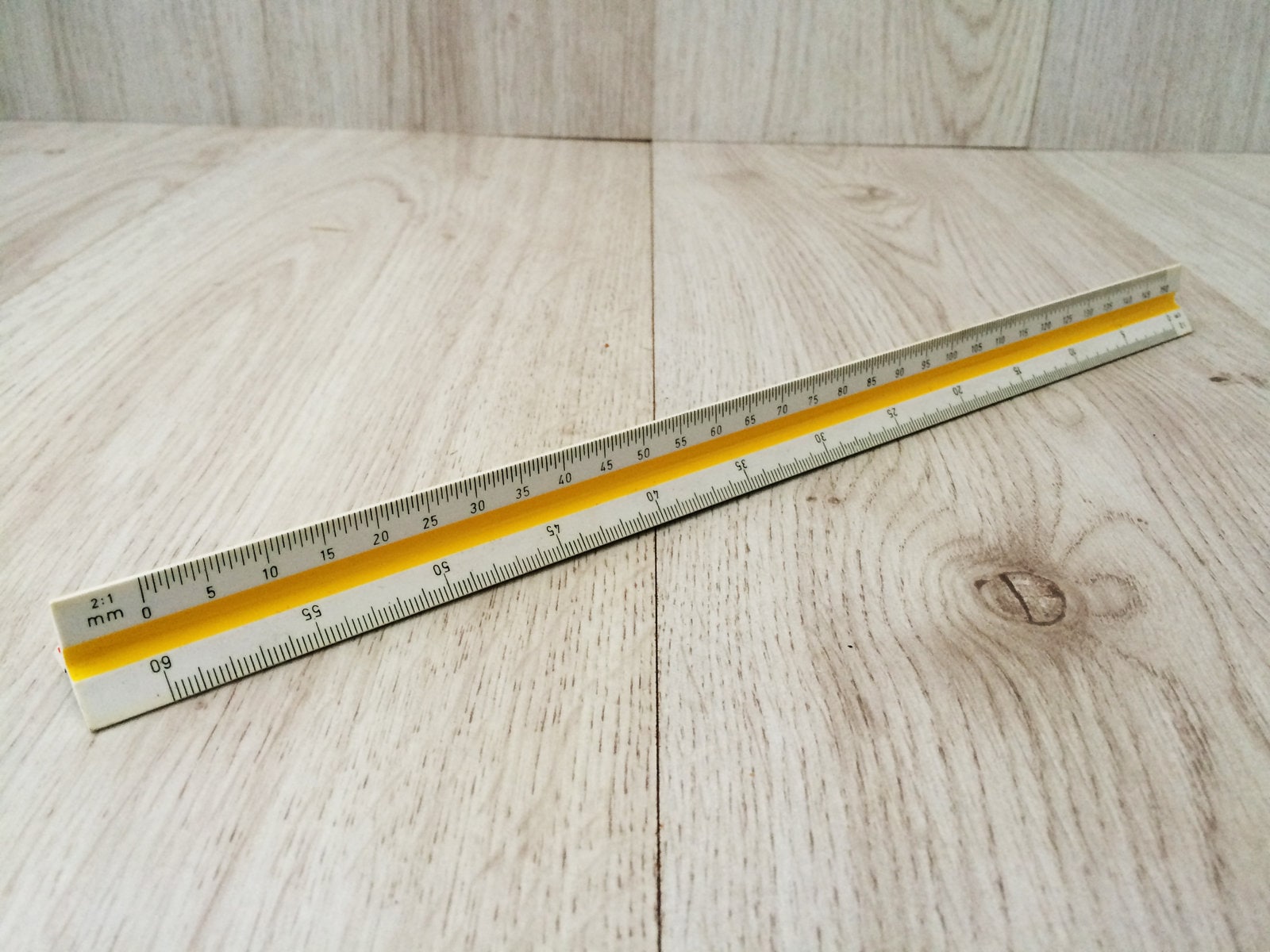 Vintage Ruler Scale Ratio Ruler Scale Line Triangular Ruler 1980s Map ...