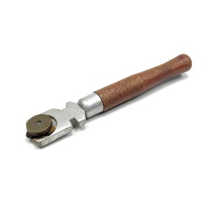 Vintage Glass Cutter Wheeled Glass Cutter Glass Cutting Tool Diamond ...