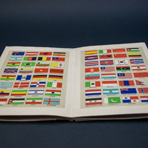 Vintage World Map 1959 Political World Map Geographical Tool Colored ...
