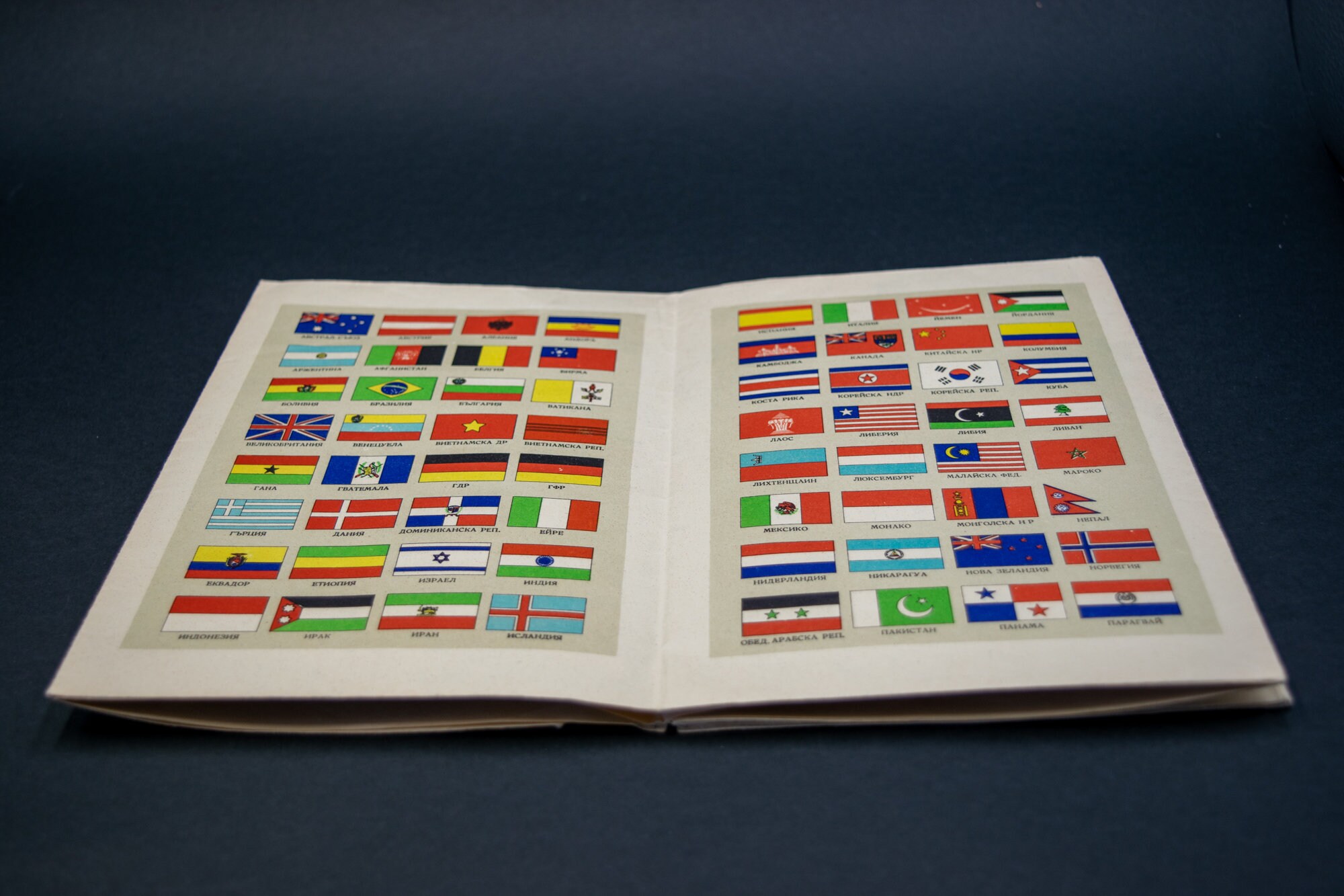 Vintage World Map 1959 Political World Map Geographical Tool Colored ...