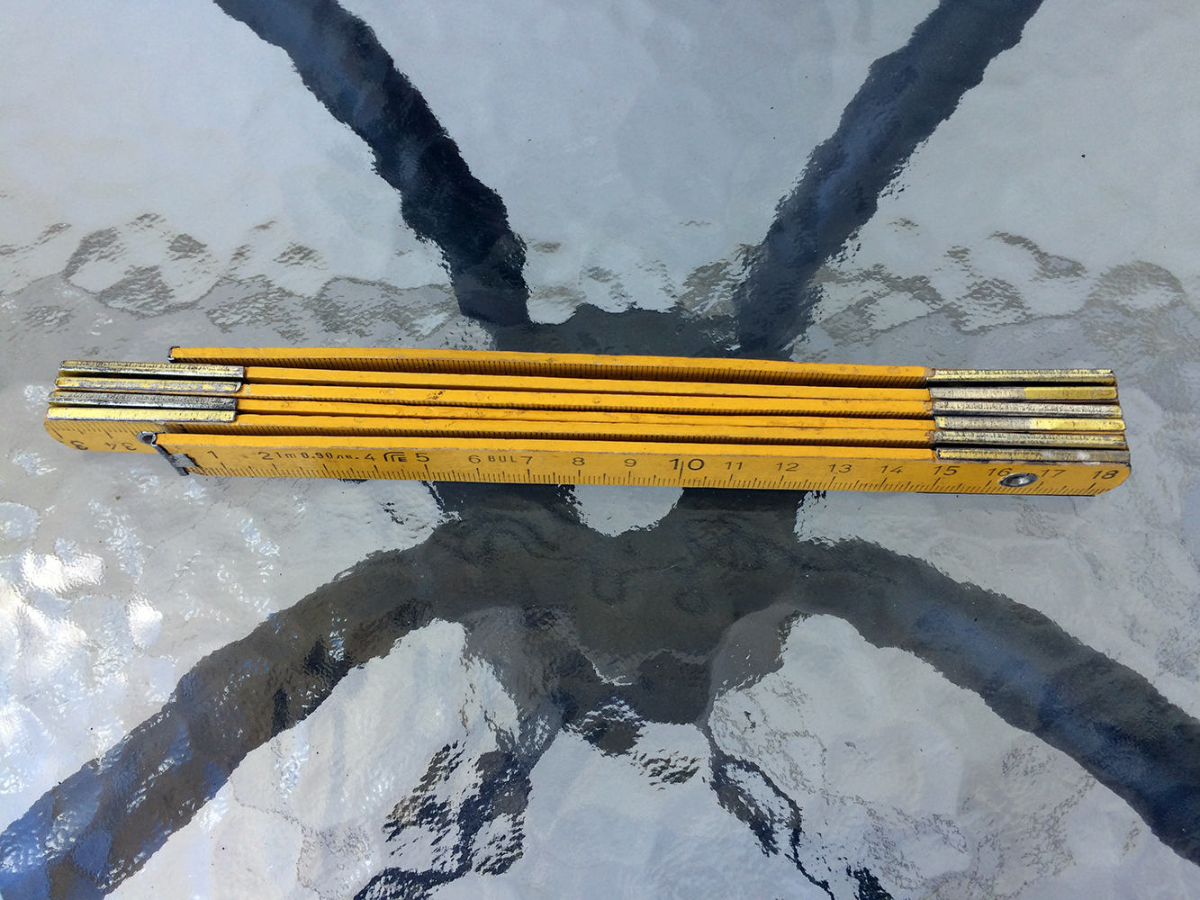 Vintage Meter Folding Meter Wooden Tool Distressed Meter - Etsy