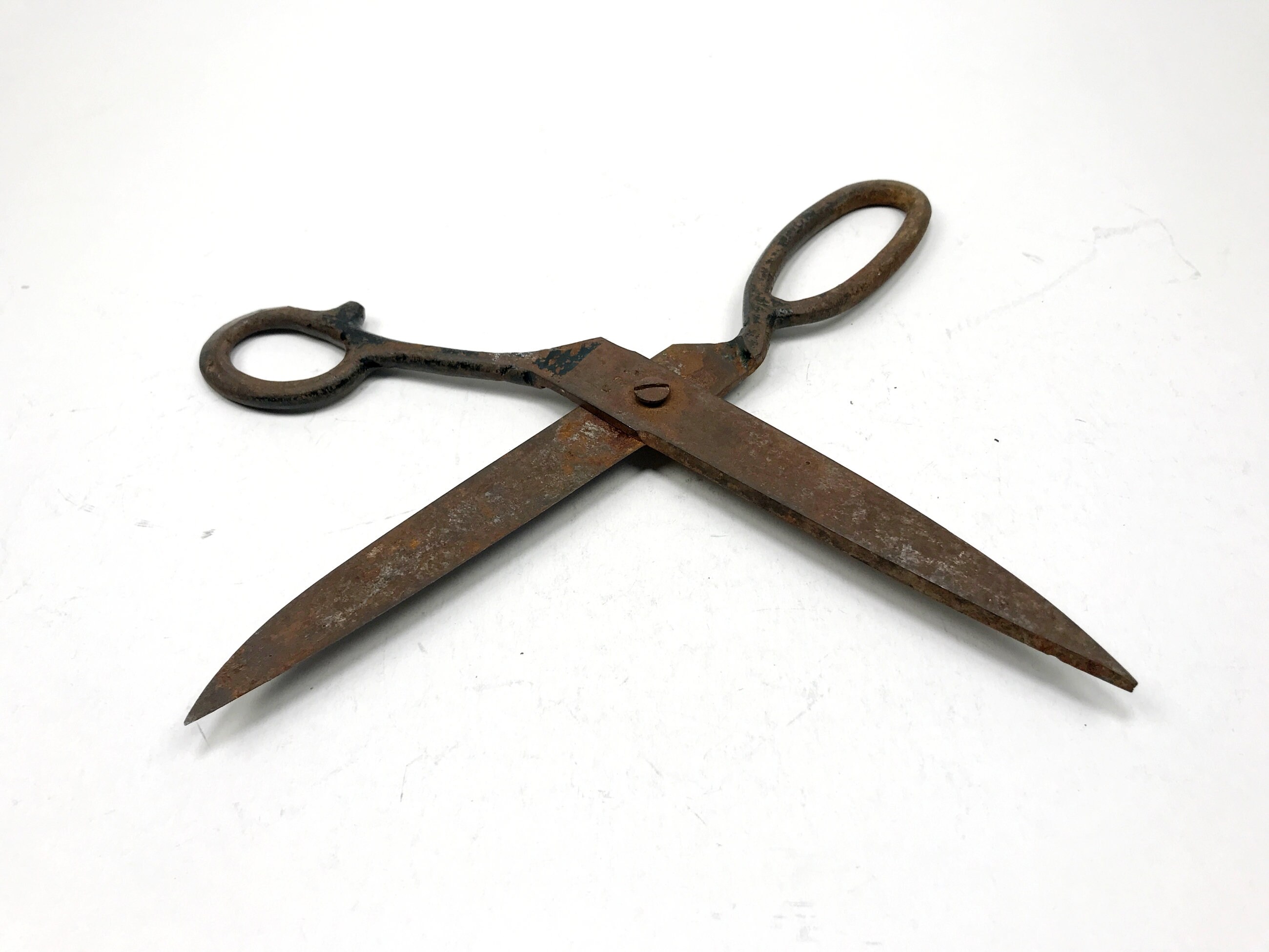 Vintage Scissors Rusty Pinking Shears 1950s Rusty Scissors - Etsy