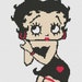 Betty Boop Graph Crochet Pattern Graph and Written Afghan Crochet ...