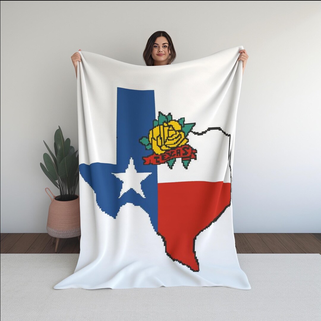 Yellow Rose of Texas Graph Crochet Pattern Texas Rose Graphgan Afghan ...