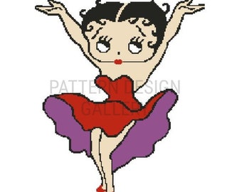 Betty Boop Afghan Crochet Pattern - Etsy
