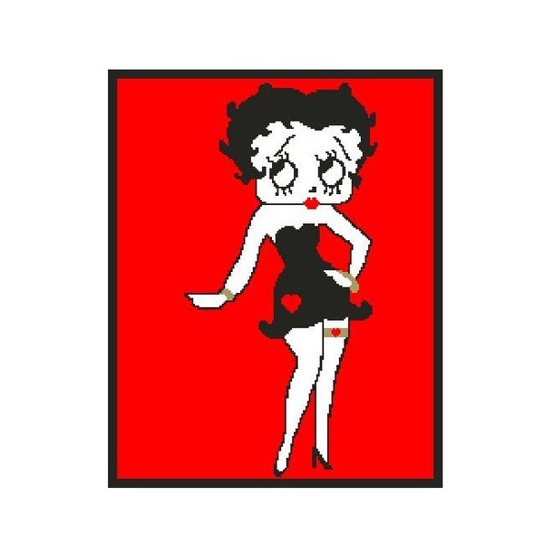 Betty Boop Crochet Pattern - Etsy