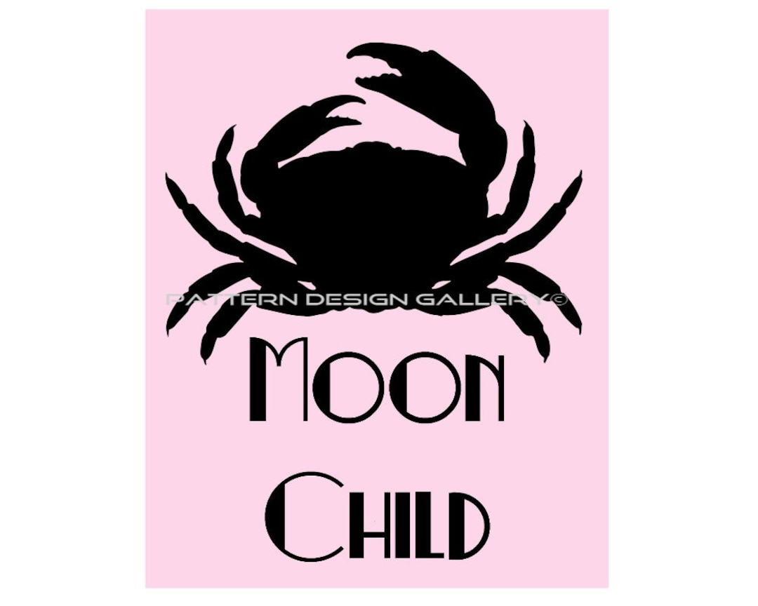 Moon Child Graph Afghan Crochet Pattern Zodiac Astrology Graphgan ...