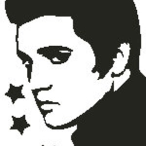 Elvis Presley Graph Afghan Crochet Pattern Elvis Blanket Graphgan, Row ...