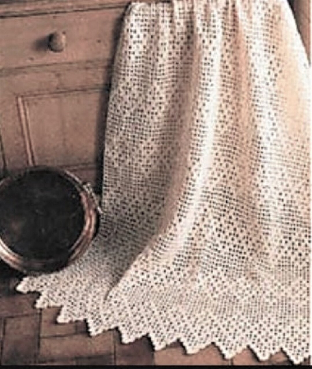 Lace Afghan Crochet Pattern Vintage Lacy Afghan Crochet Pattern PDF ...