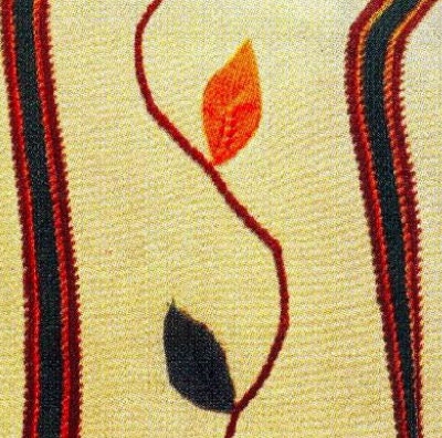 Fall Leaves Afghan Knitting Pattern Autumn Leaf Panel Afghan Knitting ...