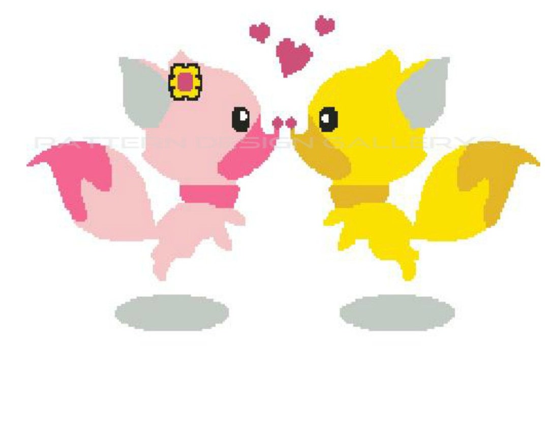 Fox Graph Afghan Crochet Pattern Foxes Graphgan Crochet Pattern PDF ...