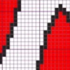 Betty Boop Crochet Graph Blanket Pattern With Written Text and Color ...