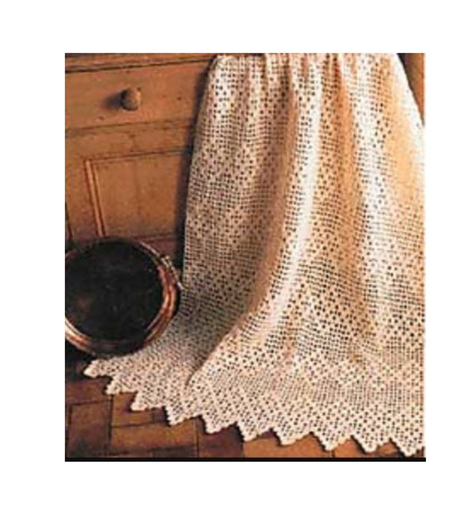 Lace Afghan Crochet Pattern Vintage Lacy Afghan Crochet Pattern PDF ...