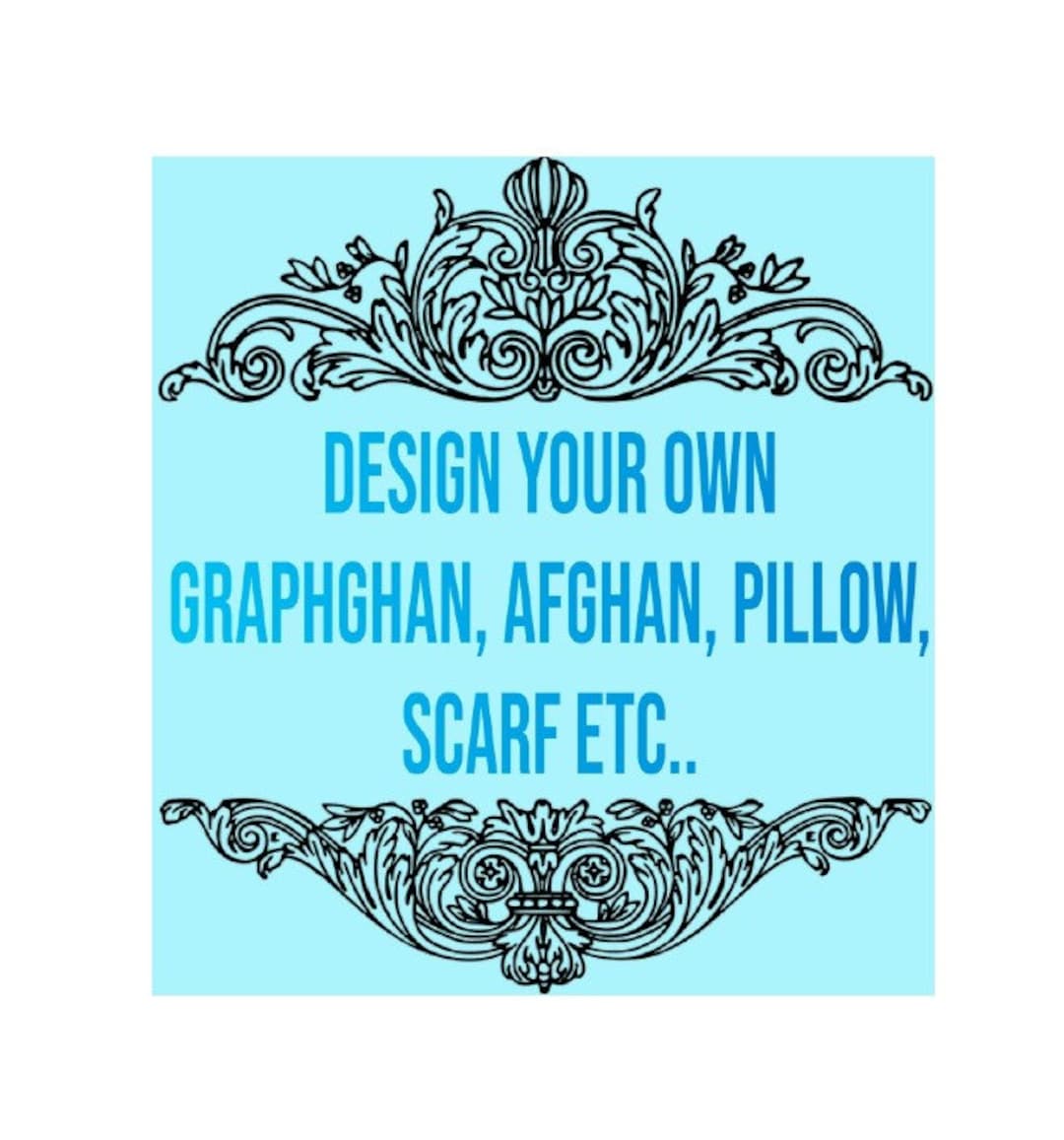 Reserved Two Portraits Design Your Own Graphghan, Afghan, Pillow, Scarf ...