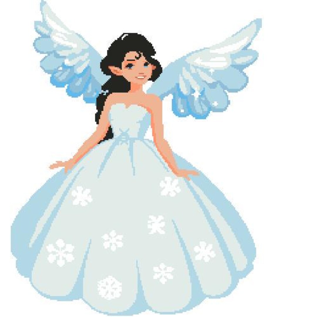 Fairy Princess Graph Crochet Pattern Princess Fairy Graph and Written ...