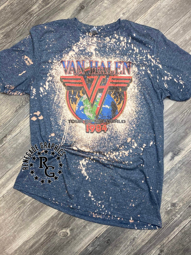 Van Halen T Shirts Tees 80sfashionclothing