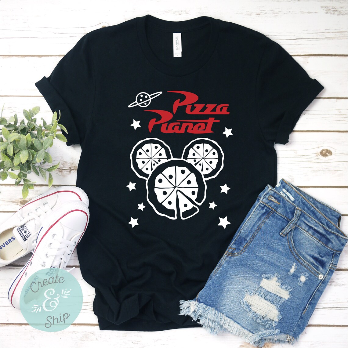 Pizza Planet Shirt Disneyland Shirt Kids Disney Shirt - Etsy
