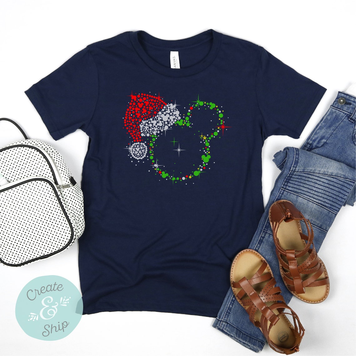 Disney Christmas Shirt Mickey Shirt Mickey's Christmas - Etsy