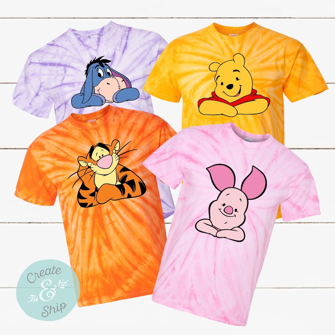 Tie Dye Disney Shirt, Tigger Shirt, Winnie the Pooh Shirt, Roo Shirt ...