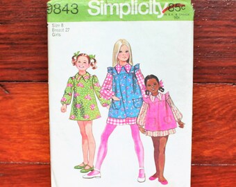 Butterick 3867 Princess Seam Dress Girls Dress Party - Etsy