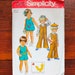 Simplicity 6588 Shirt Dress Peter Pan Collar Shift 60s Vintage Sewing ...