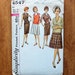 Butterick 5616 A Line Dress Coat Mod UNCUT 60s Vintage Sewing Pattern ...