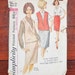 Simplicity 6588 Shirt Dress Peter Pan Collar Shift 60s Vintage Sewing ...