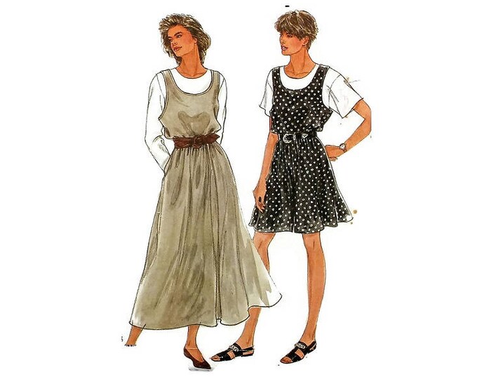 1990s Vintage Sewing Pattern Simplicity 7687 Jumper Mini - Etsy